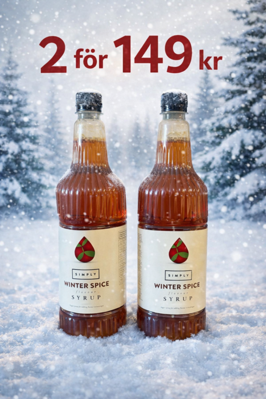 Syrup Winter Spice 1l (2 för 1) - Sveakompaniet AB