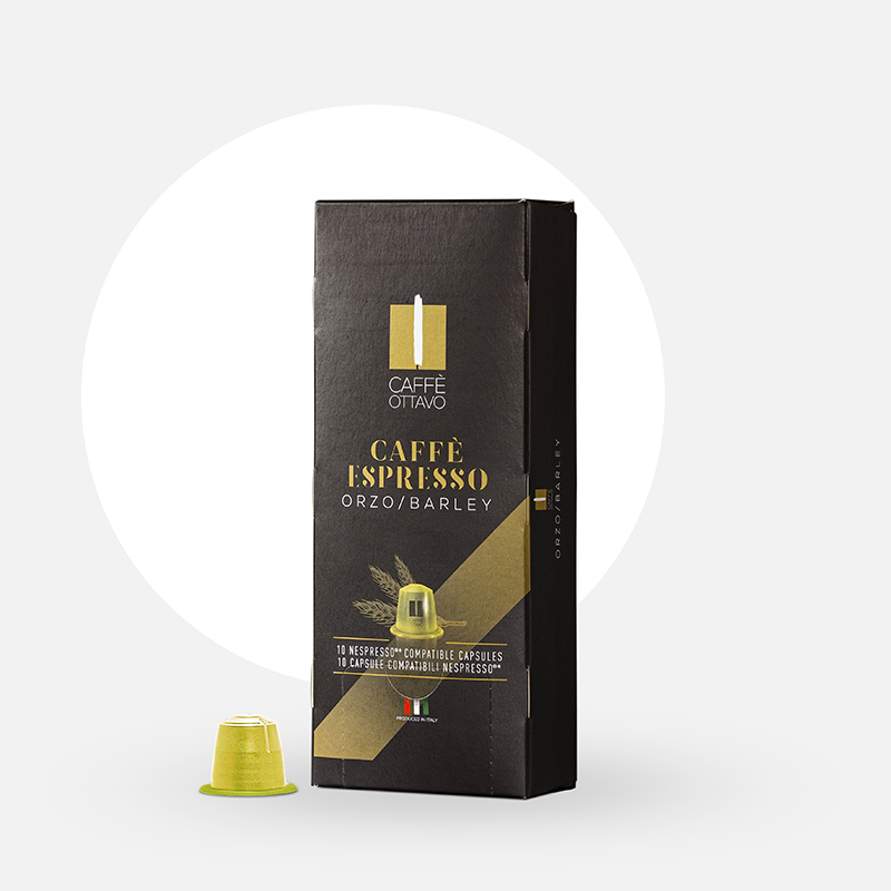 Caffe Ottavo Orzo/Barley (Kappslar 10 st) - Sveakompaniet AB